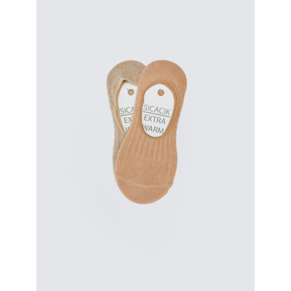 Düz Kadın Babet Çorap 2'li Paket Düz Kadın Babet Çorap 2'li Paket