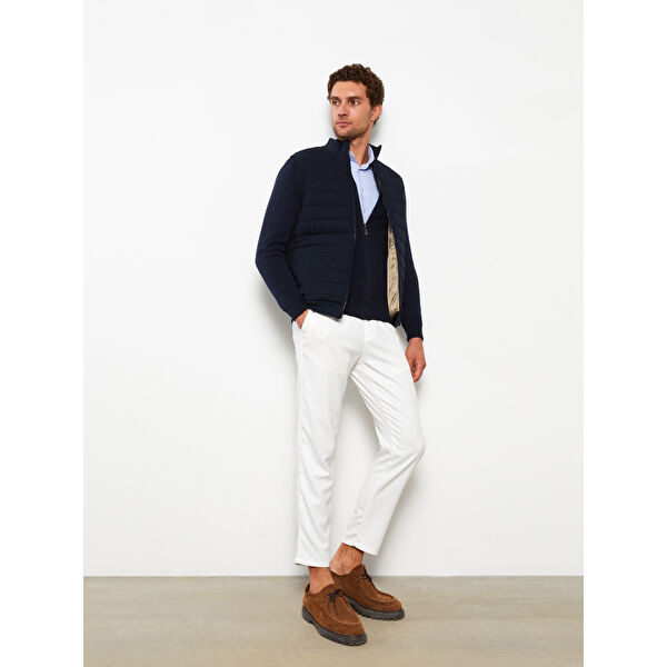 Rahat Kalıp Dik Yaka Erkek Yelek