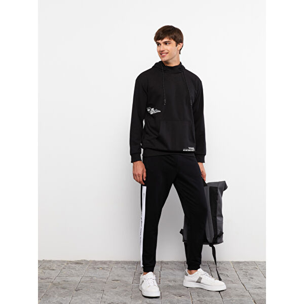 Slim Fit Baskılı Erkek Jogger Eşofman Altı