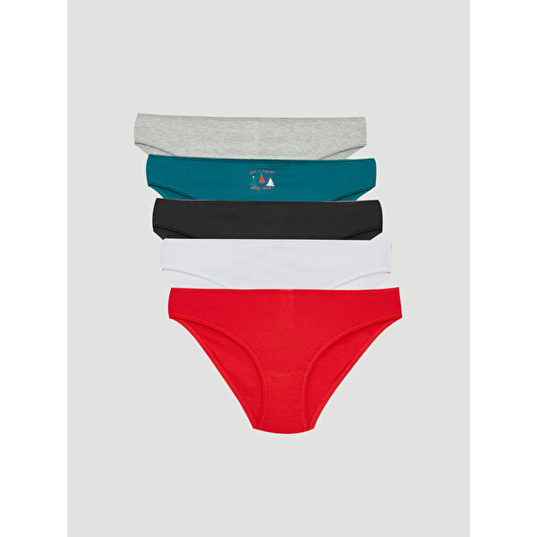 Kadın Bikini Külot 5'li Paket Kadın Bikini Külot 5'li Paket