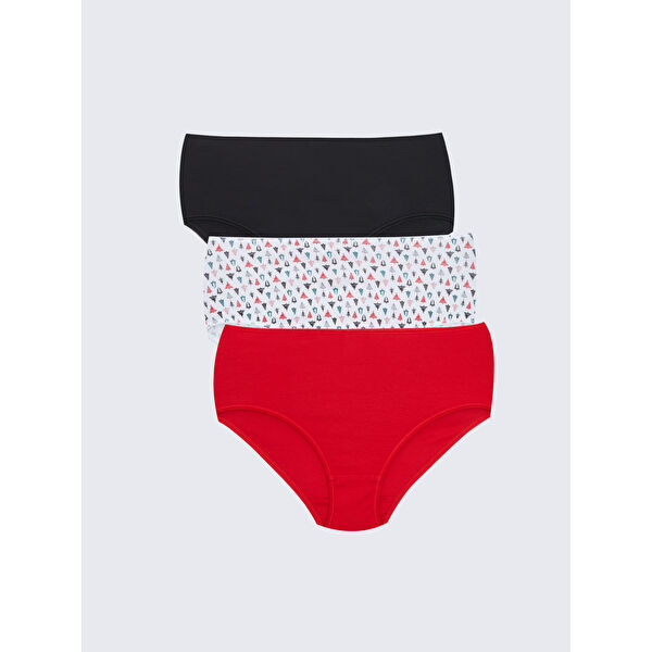 Yılbaşı Temalı Klasik Külot 3'lü