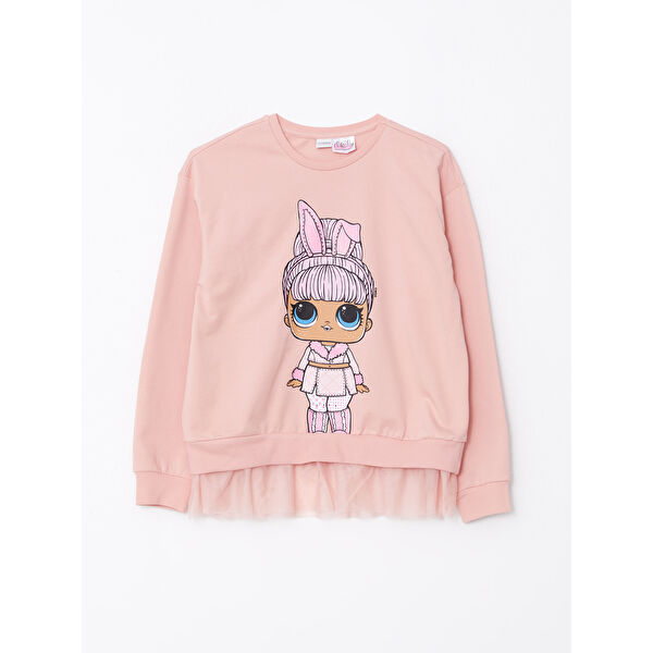 Bisiklet Yaka LOL Surprise OMG Lisanslı Uzun Kollu Kız Çocuk Sweatshirt Bisiklet Yaka LOL Surprise OMG Lisanslı Uzun Kollu Kız Çocuk Sweatshirt