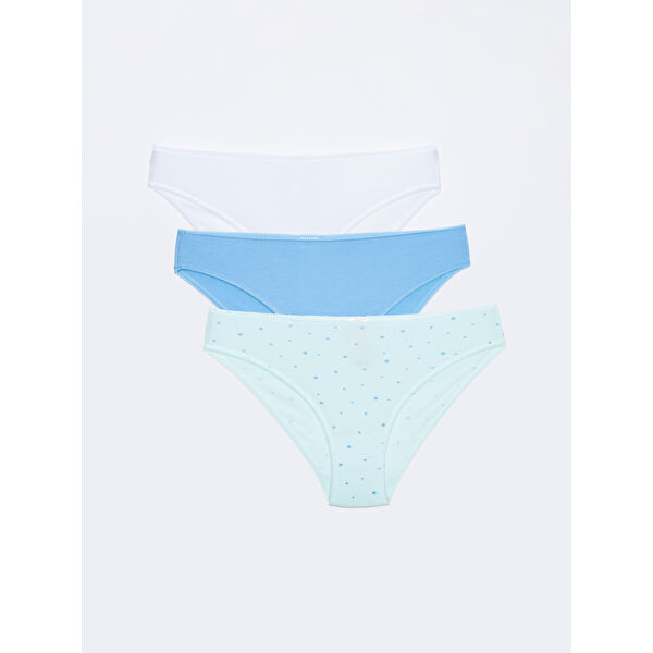 Desenli Bikini Külot 3'lü Paket Desenli Bikini Külot 3'lü Paket