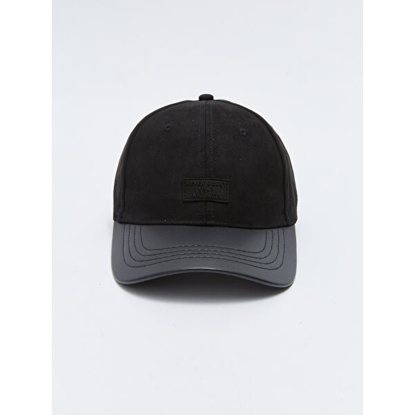 Etiket Baskılı Erkek Kep Şapka