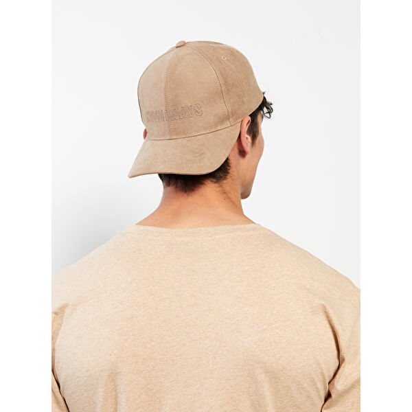 Yazı Nakışlı Erkek Kep Şapka