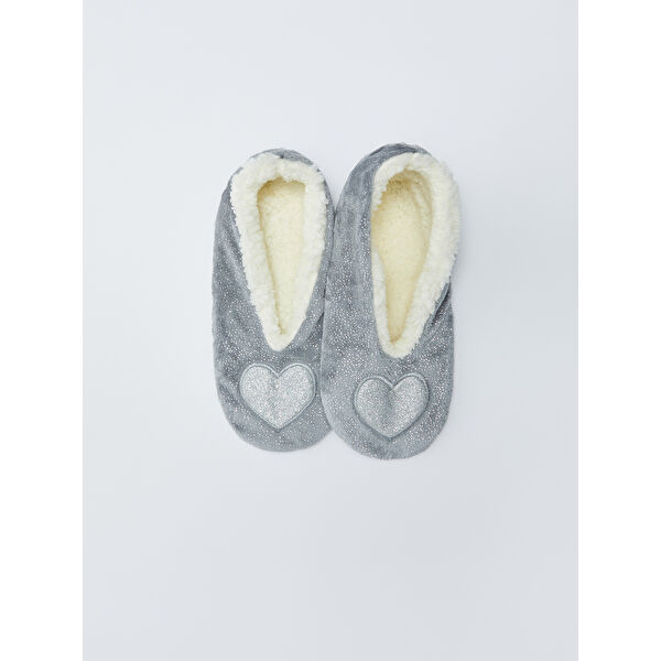 Yılbaşı Temalı Kadın Ev Çorabı