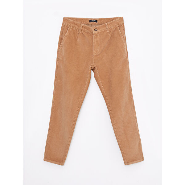 Standart Kalıp Kadife Erkek Pantolon