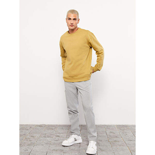 Slim Fit Örme Erkek Pantolon