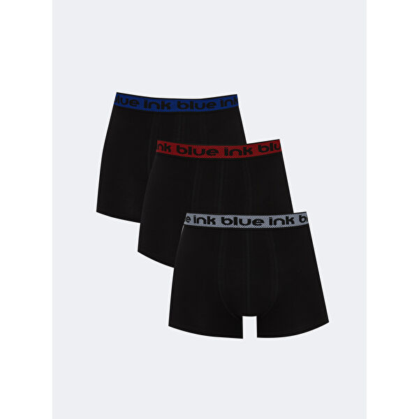 Standart Kalıp Esnek Kumaş Erkek Boxer 3'lü Standart Kalıp Esnek Kumaş Erkek Boxer 3'lü