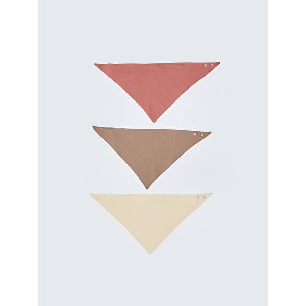 Basic Kız Bebek Mama Önlüğü 3'lü