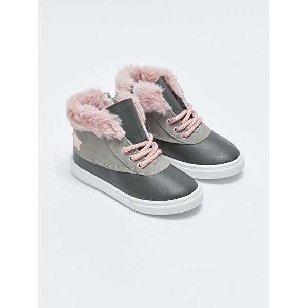 Nakışlı Bağcıklı Kız Bebek Bot Nakışlı Bağcıklı Kız Bebek Bot