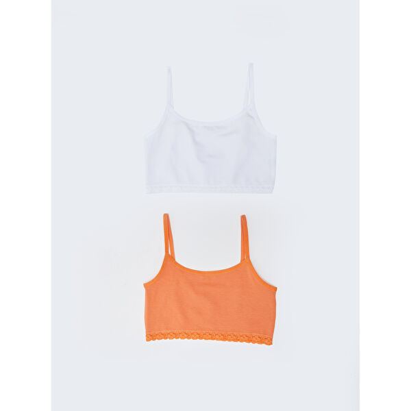 Basic Pamuklu Kız Çocuk Büstiyer 2'li