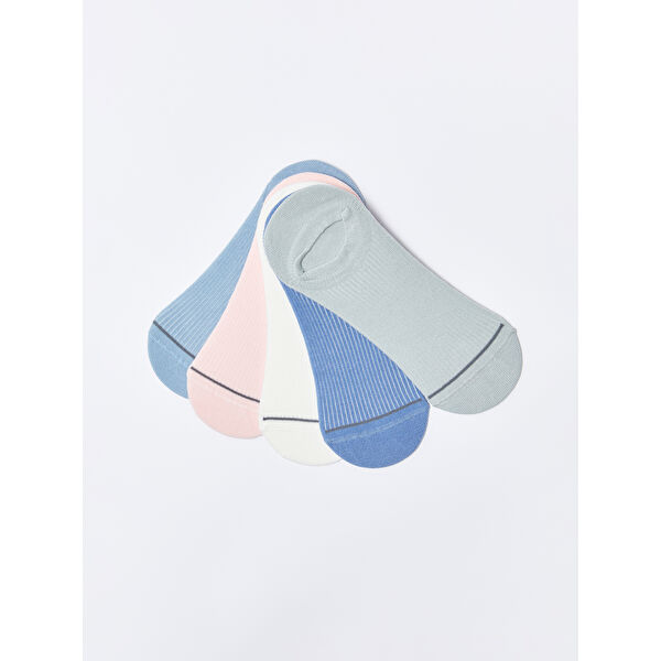 Düz Kadın Patik Çorap 5'li Paket