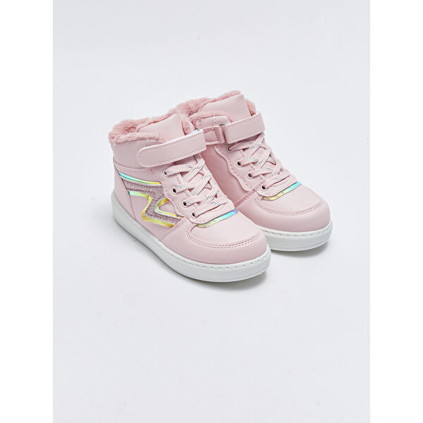 Bağcık ve Cırt Cırtlı Bilek Boy Kız Çocuk Spor Ayakkabı