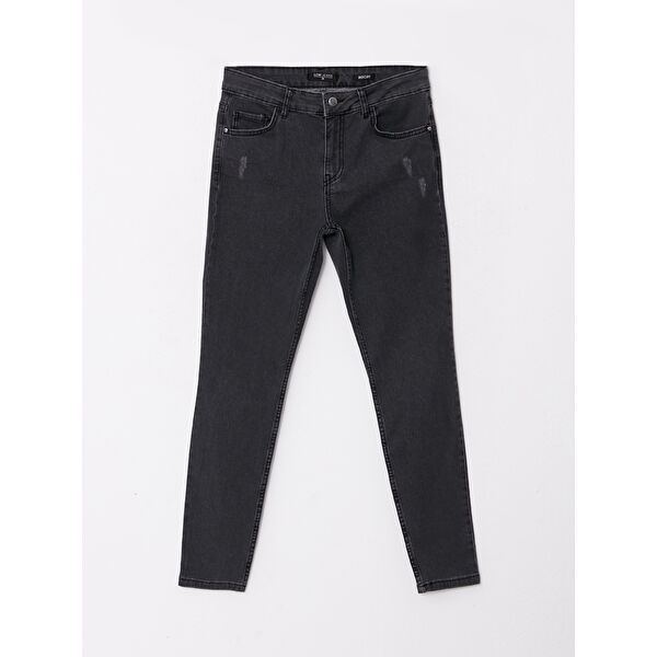 Normal Bel Skinny Fit Düz Kadın Rodeo Jean Pantolon Normal Bel Skinny Fit Düz Kadın Rodeo Jean Pantolon