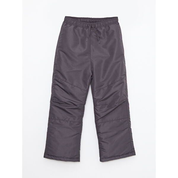 Beli Lastikli Basic Polar Astarlı Kız Çocuk Pantolon