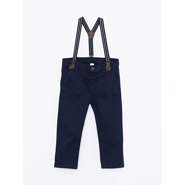 Basic Erkek Bebek Pantolon ve Pantolon Askılı 2'li Takım Basic Erkek Bebek Pantolon ve Pantolon Askılı 2'li Takım