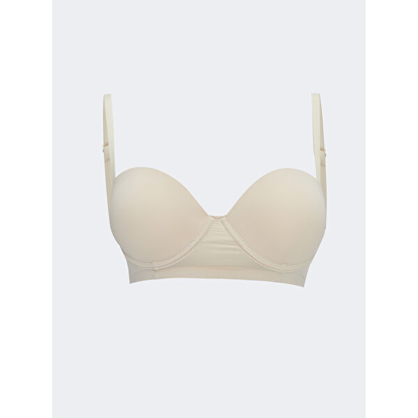 Balenli Yarım Dolgulu Düz Sütyen Balenli Yarım Dolgulu Düz Sütyen