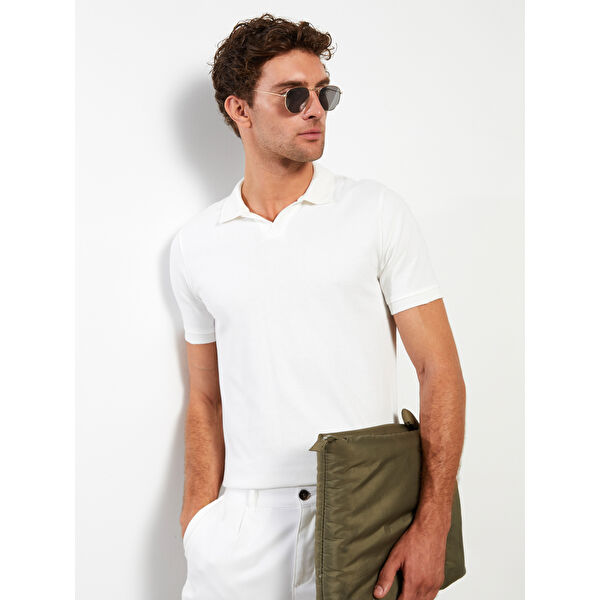 Polo Yaka Kısa Kollu Erkek Tişört