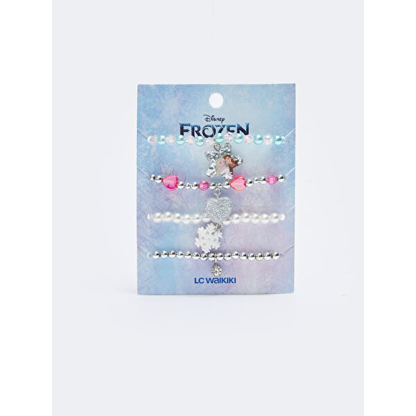 Frozen Lisanslı Boncuklu Kız Çocuk Bileklik 4'lü Frozen Lisanslı Boncuklu Kız Çocuk Bileklik 4'lü
