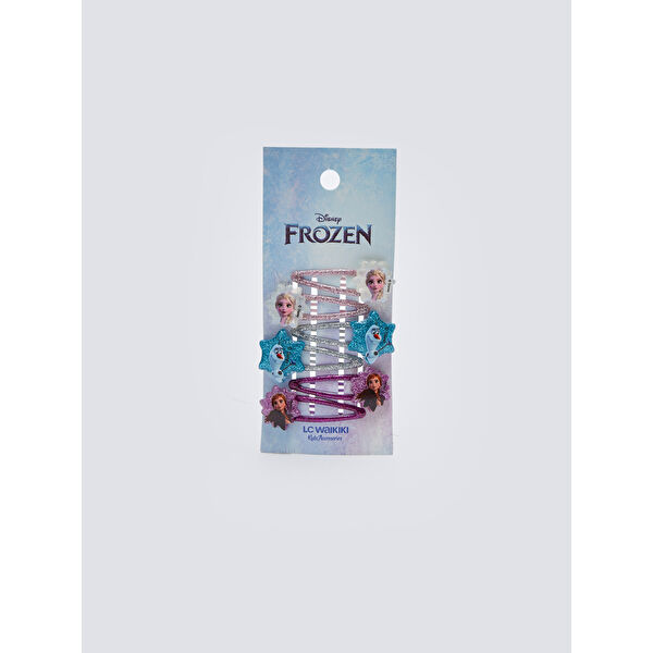Frozen Lisanslı Kız Çocuk Saç Tokası 6'lı Frozen Lisanslı Kız Çocuk Saç Tokası 6'lı