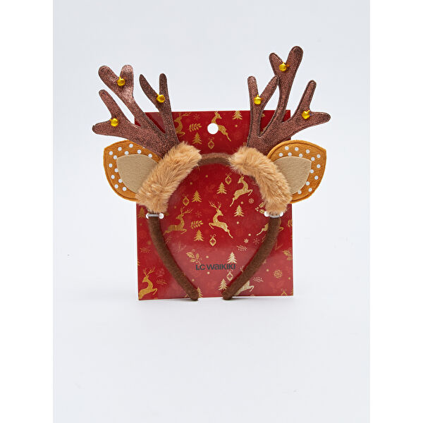 Boynuz Aplikeli Kız Çocuk Taç Boynuz Aplikeli Kız Çocuk Taç