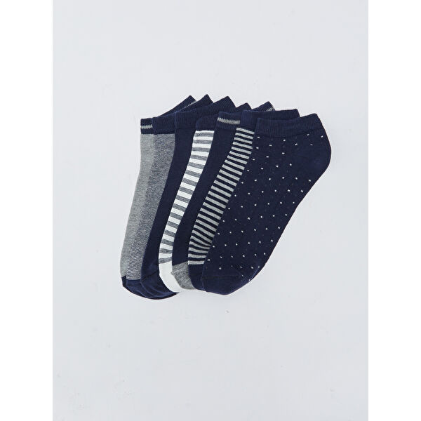 Desenli Erkek Patik Çorap 7'li