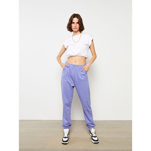 Beli Lastikli Düz Kadın Eşofman Alt Anne Kız Kombini Beli Lastikli Düz Kadın Eşofman Alt Anne Kız Kombini