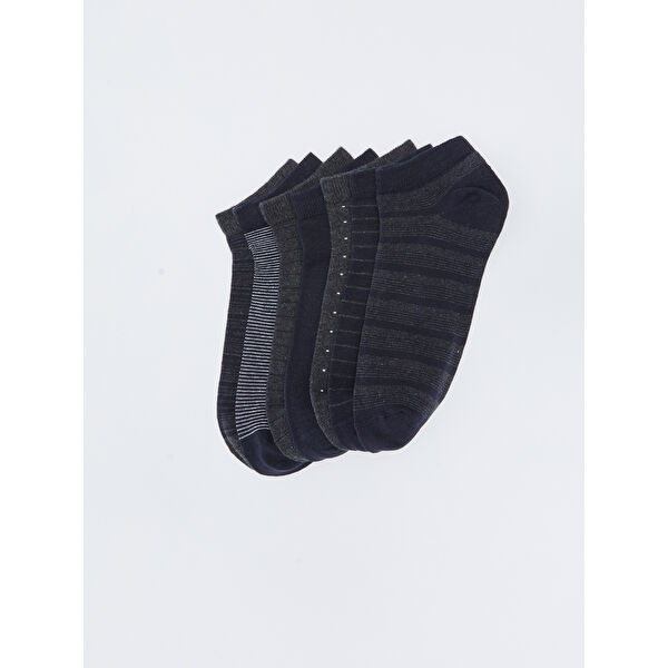 Desenli Erkek Patik Çorap 7'li