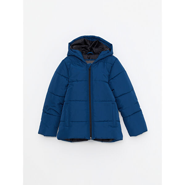 Kapüşonlu Basic Erkek Çocuk Şişme Mont