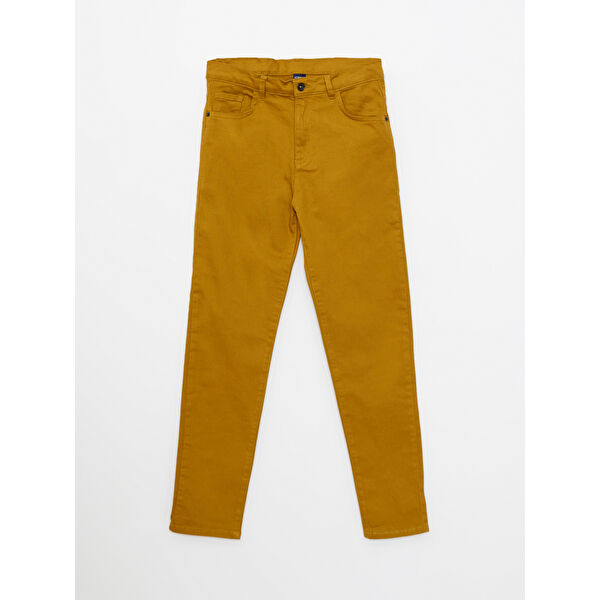 Super Skinny Fit Basic Gabardin Erkek Çocuk Pantolon Super Skinny Fit Basic Gabardin Erkek Çocuk Pantolon