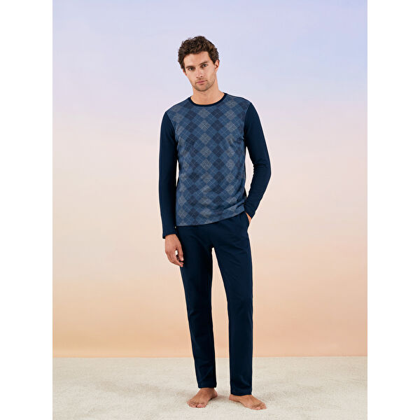 Standart Kalıp Erkek Pijama Takımı
