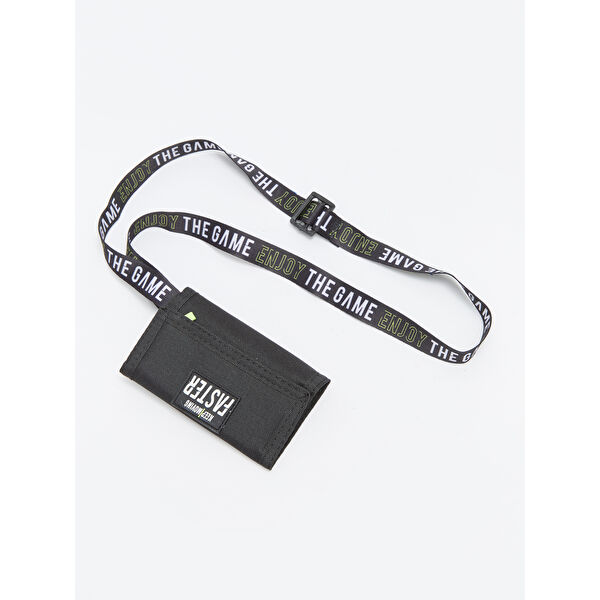 Yazı Baskılı Erkek Çocuk Cüzdan