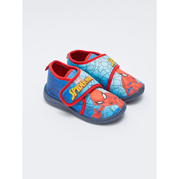 Spiderman Lisanslı Cırt Cırtlı Erkek Çocuk Panduf