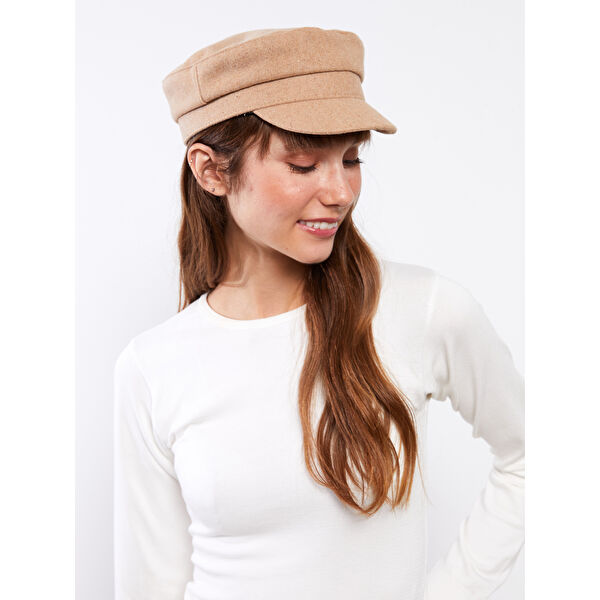 Düz Kadın Denizci Şapka Düz Kadın Denizci Şapka