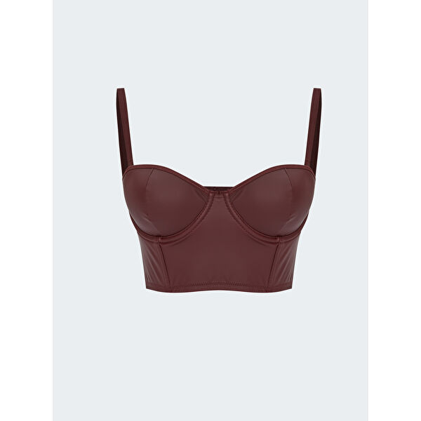 Düz Balenli Dolgusuz Bralet Sütyen Düz Balenli Dolgusuz Bralet Sütyen