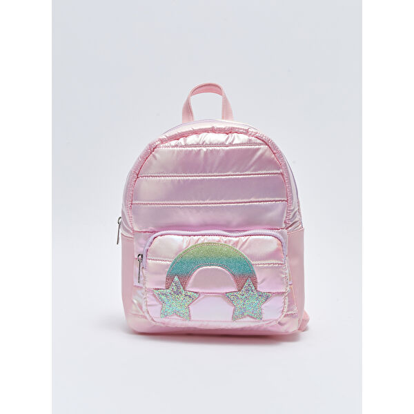 Baskılı Kız Çocuk Sırt Çantası