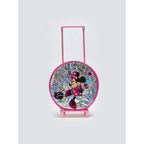 Minnie Mouse Lisanslı Çekme Mekanizmalı Kız Çocuk Çanta Minnie Mouse Lisanslı Çekme Mekanizmalı Kız Çocuk Çanta