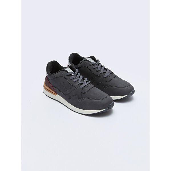 Bağcıklı Baskılı Erkek Aktif Spor Ayakkabı