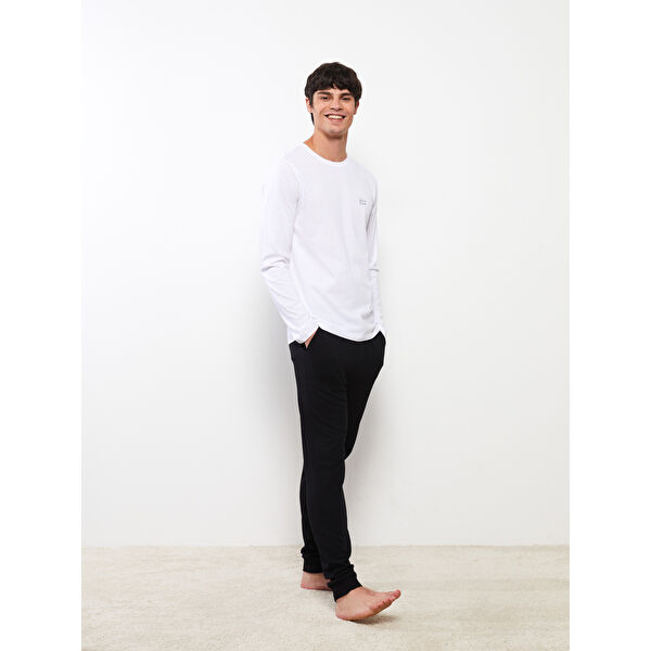 Standart Kalıp Erkek Jogger Pijama Alt Standart Kalıp Erkek Jogger Pijama Alt