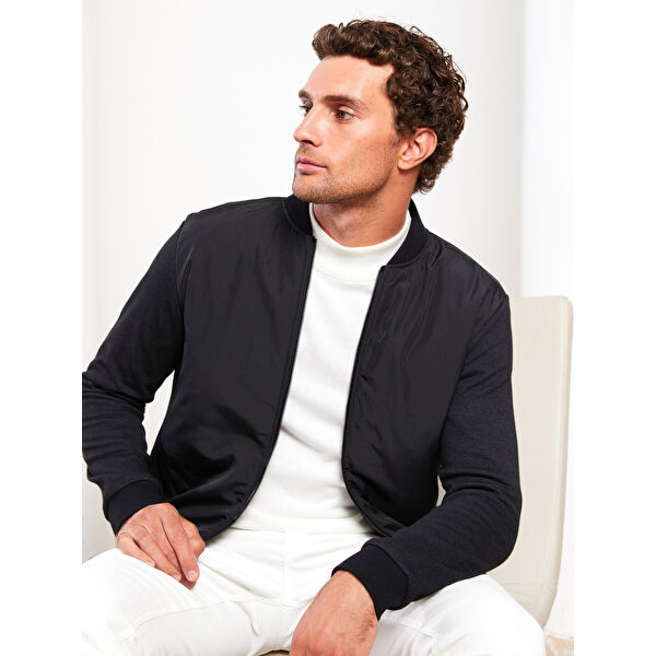 Standart Kalıp Kolej Yaka Erkek Mont Standart Kalıp Kolej Yaka Erkek Mont