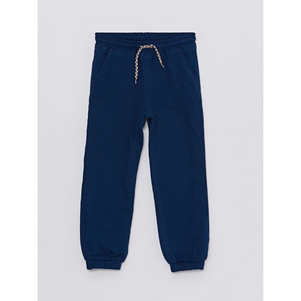 Beli Lastikli Basic Erkek Çocuk Jogger Pantolon Beli Lastikli Basic Erkek Çocuk Jogger Pantolon