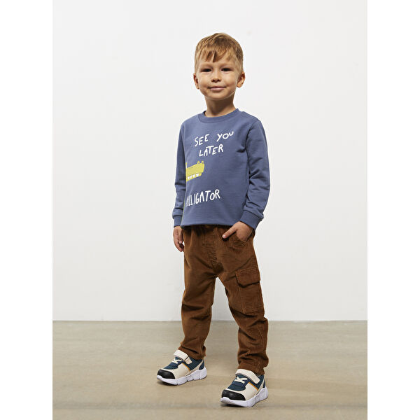 Basic Erkek Bebek Kadife Pantolon Basic Erkek Bebek Kadife Pantolon