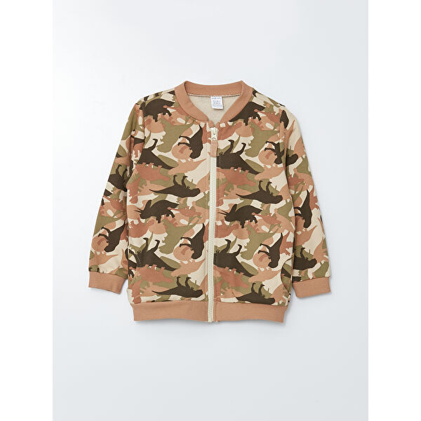 Kolej Yaka Uzun Kollu Erkek Bebek Bomber Ceket Kolej Yaka Uzun Kollu Erkek Bebek Bomber Ceket