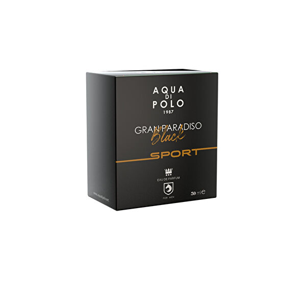 Aqua di Polo 1987 Gran Paradiso Black Sport 50 ml EDP Erkek Parfüm APCN000514 Aqua di Polo 1987 Gran Paradiso Black Sport 50 ml EDP Erkek Parfüm APCN000514