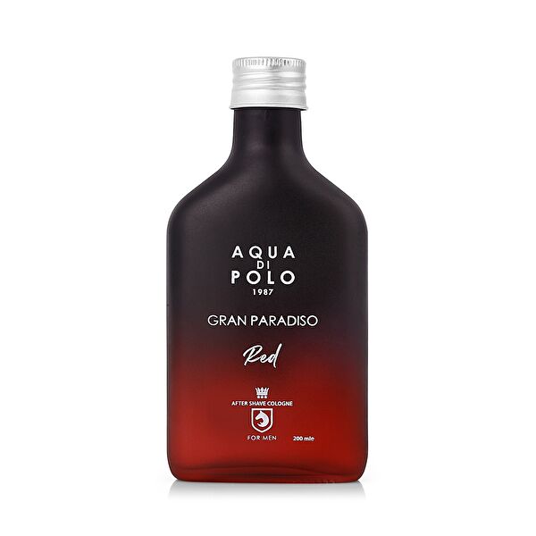 Aqua Di Polo 1987 APCN002004 Gran Paradiso Red EDC 200 ml Tıraş Sonrası Kolonya Aqua Di Polo 1987 APCN002004 Gran Paradiso Red EDC 200 ml Tıraş Sonrası Kolonya
