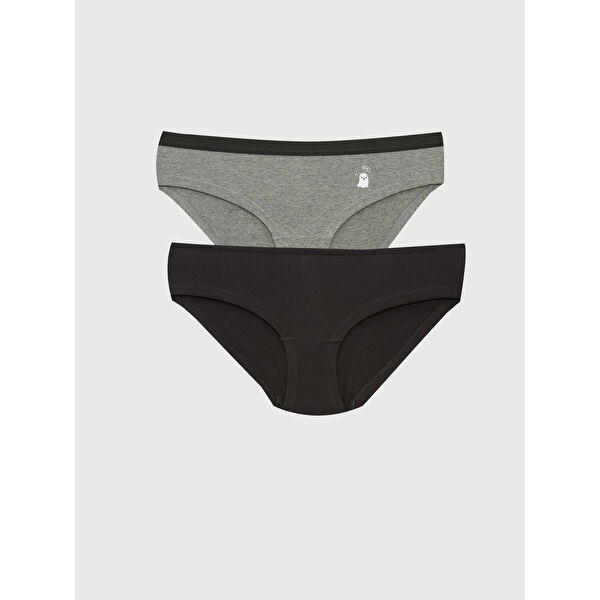 Baskılı Hipster Külot 2'li Paket