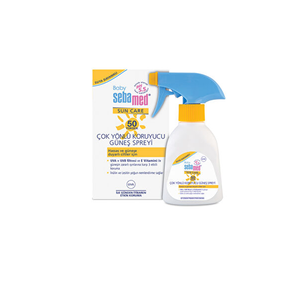 Sebamed Sun 50 SPF Bebek Güneş Spreyi 200 Ml Sebamed Sun 50 SPF Bebek Güneş Spreyi 200 Ml
