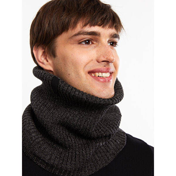 Etiket Nakışlı Erkek Boyunluk