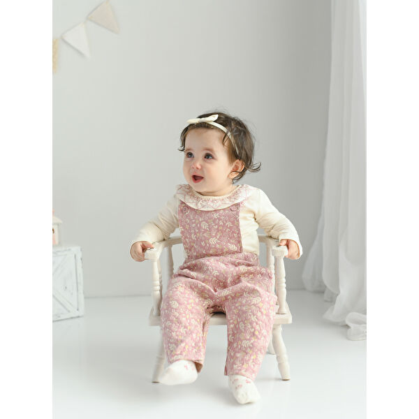 Basic Fiyonk Detaylı Kız Bebek Saç Bandı 3'lü